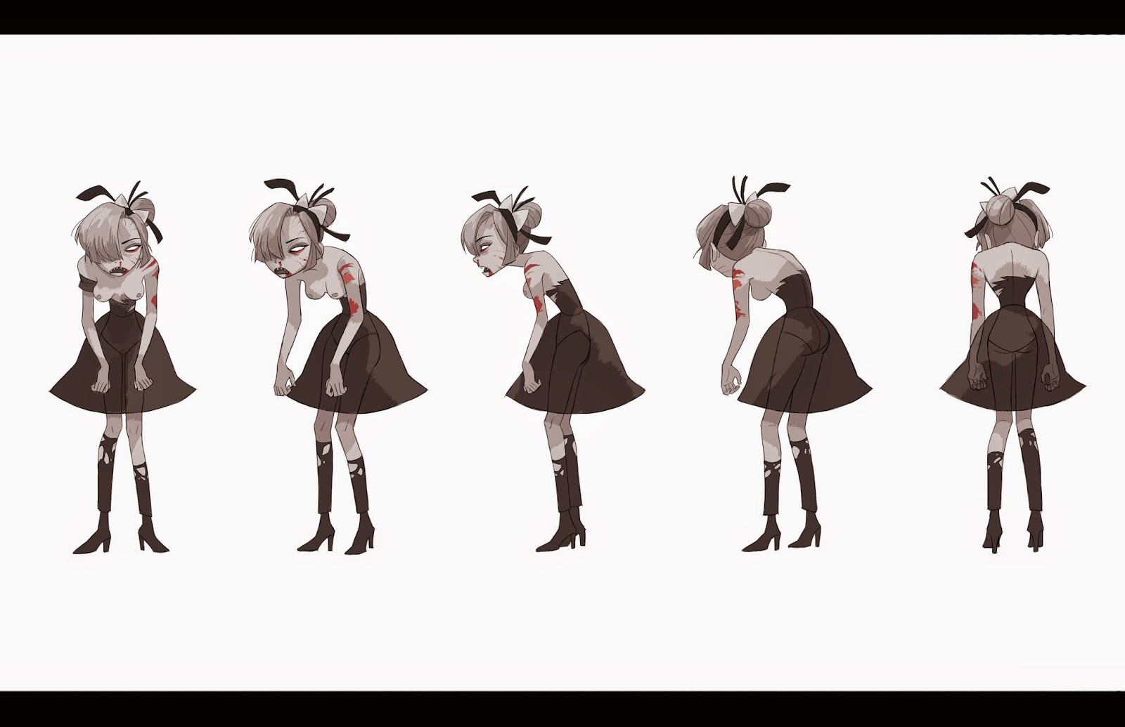 mirae works: mirae yi character design portfolio 2015