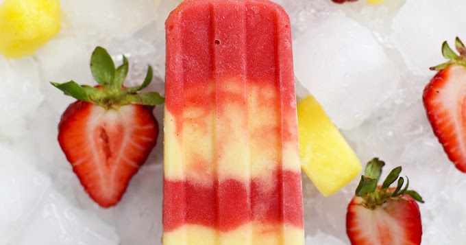 LAVA FLOW POPSìCLES - CUCINA DELICIOUS