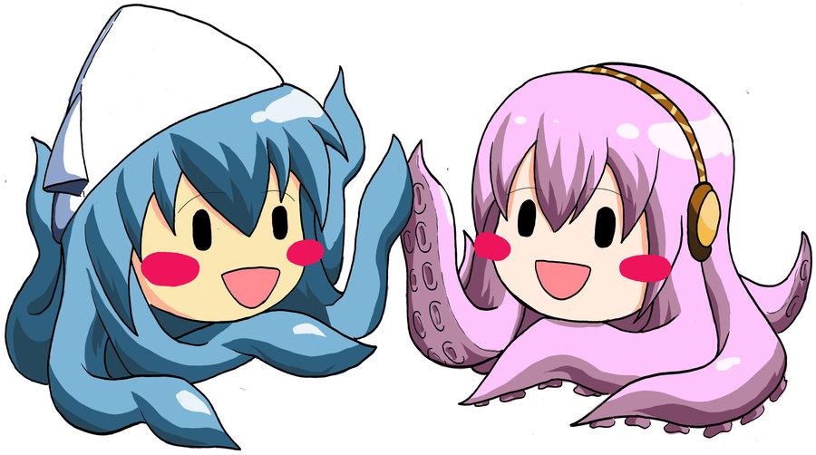 Anime! ^.^: Ika Musume! (Ika-chan)