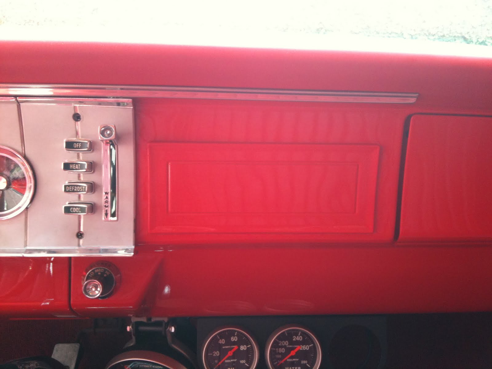 Understand...: Radio delete plate mounted