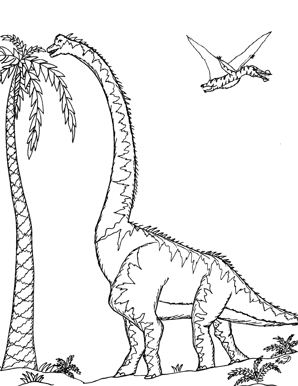 Robin's Great Coloring Pages: Patagotitan New Biggest Dinosaur