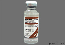 Medikamente: Acetylcystein - Injektion, Acetadote