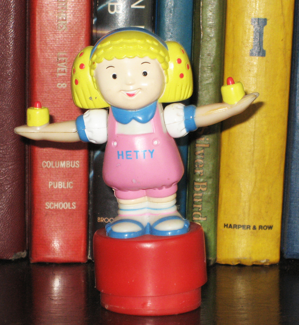 Percy's Fast Food Toy Stories : Hetty - Jollibee
