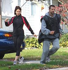 Jennifer Lawrence Silver Linings Jogging