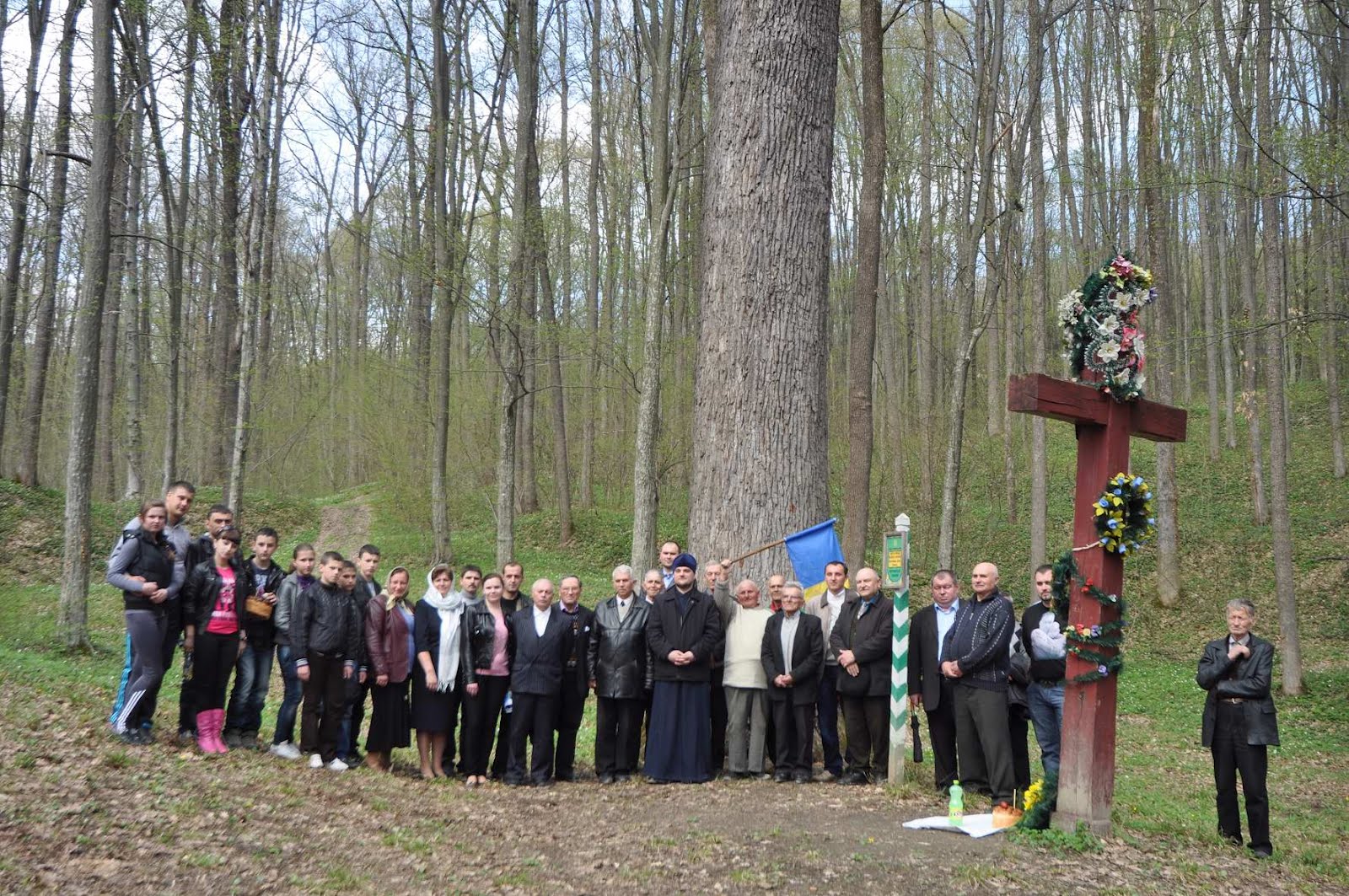 Pro Bucovina Cernăuți: La stejarul lui Stefan cel Mare din Codrii ...