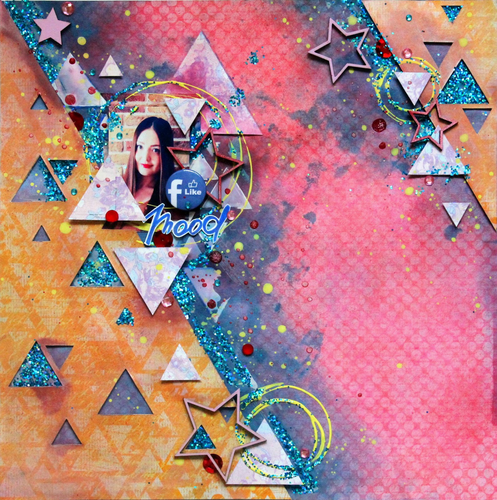 13 arts: Layout aboute mood by Kate