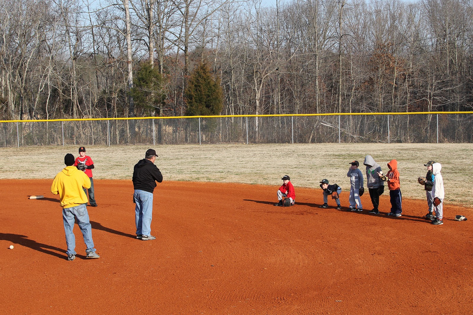 The Cullinan Family: COLD baseball