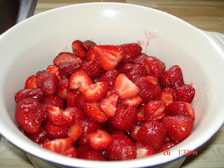 Le carnet gourmand de Simone: Pouding aux fraises