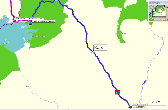 Mrad & Inge's 60+ Zimbabwe: Zimbabwe: Kariba (border post) (National ...