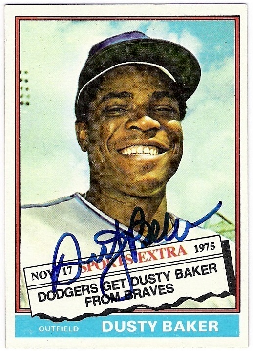 garvey cey russell lopes: the topps dodger autograph project - the late ...