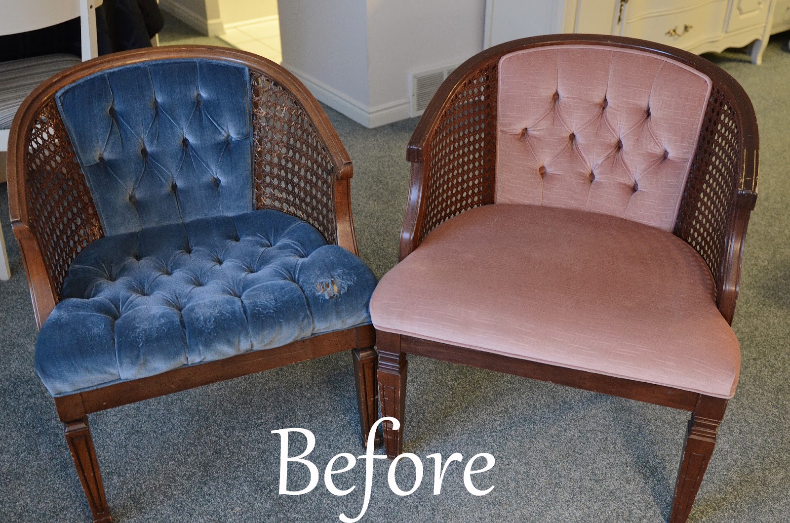 Creative Canucks: Cane Chair Makeover - Part Two