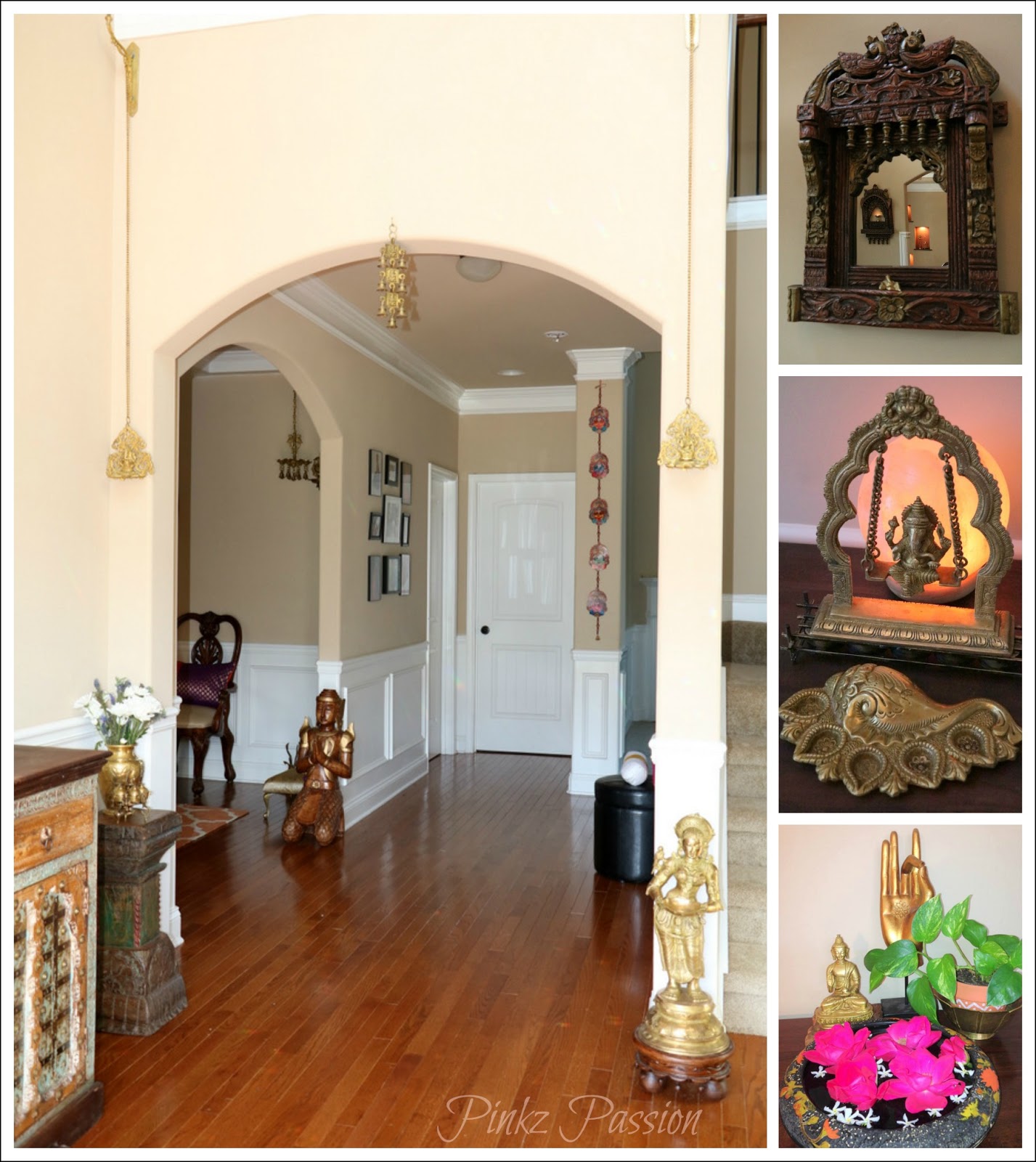 Pinkz Passion : Harmoniously Traditional ( Home Tour of Padmaja Rama ...