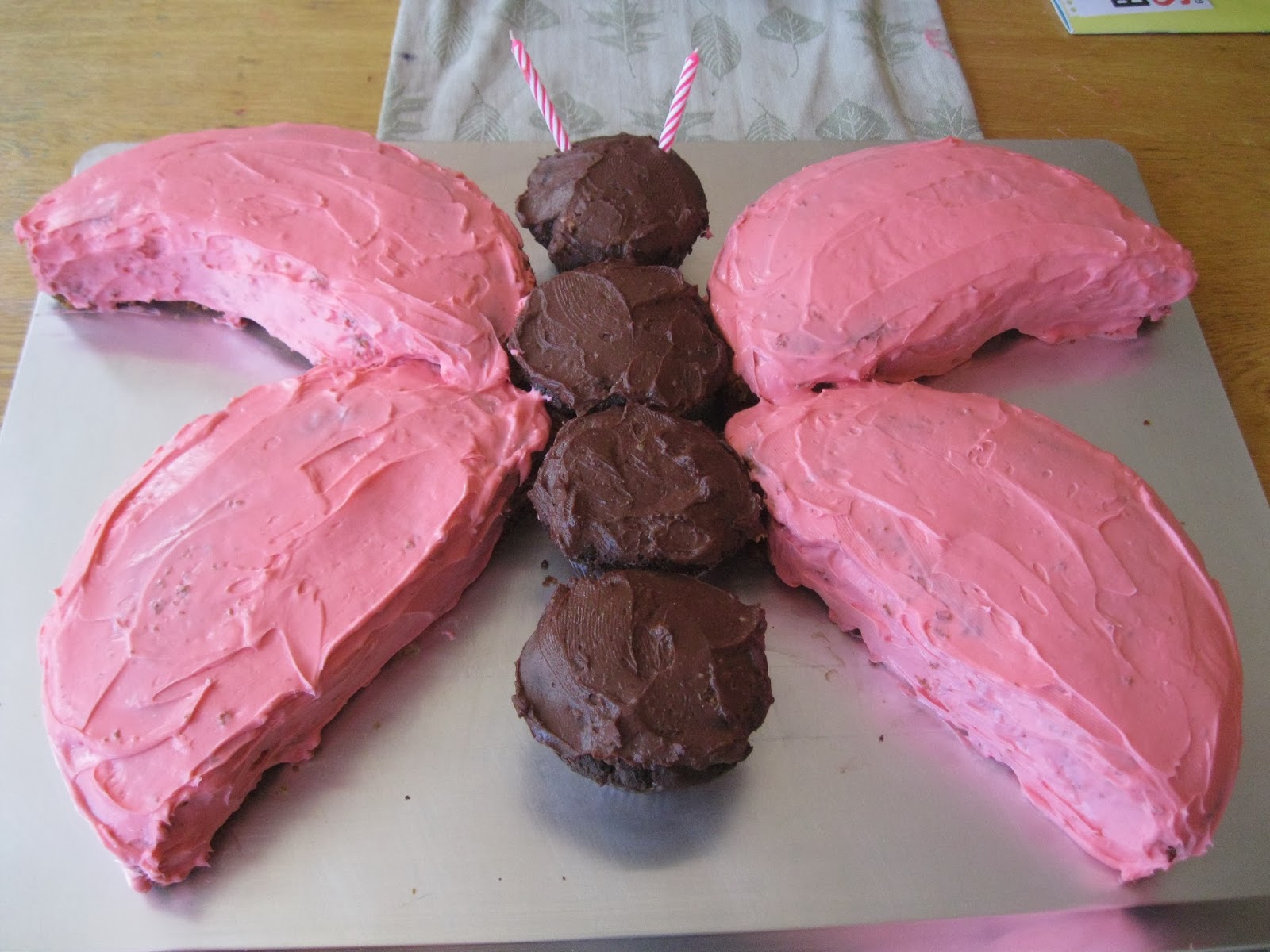 Aimee's Vegetarian Recipes: Butterfly Cake