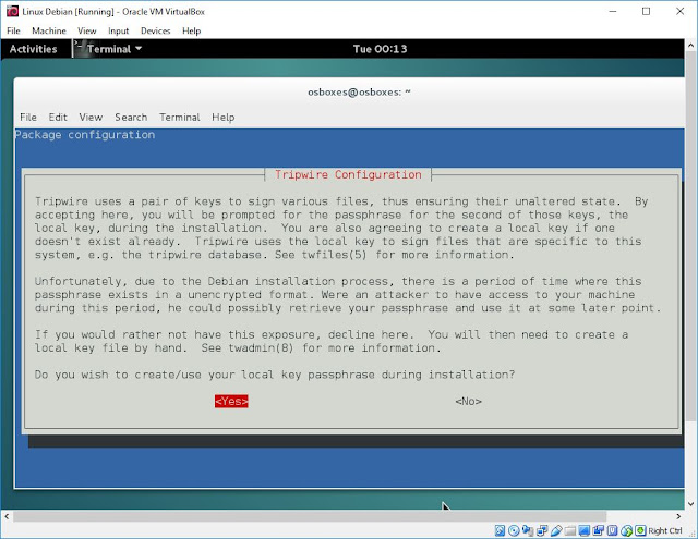 Tripwire IDS (Intrusion Detection System)