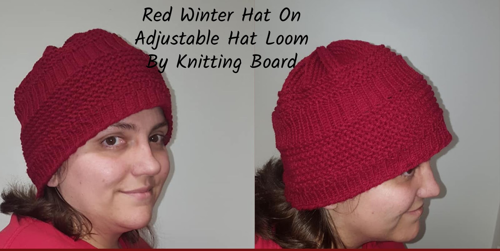 Simply Intertwined : Red Winter Hat