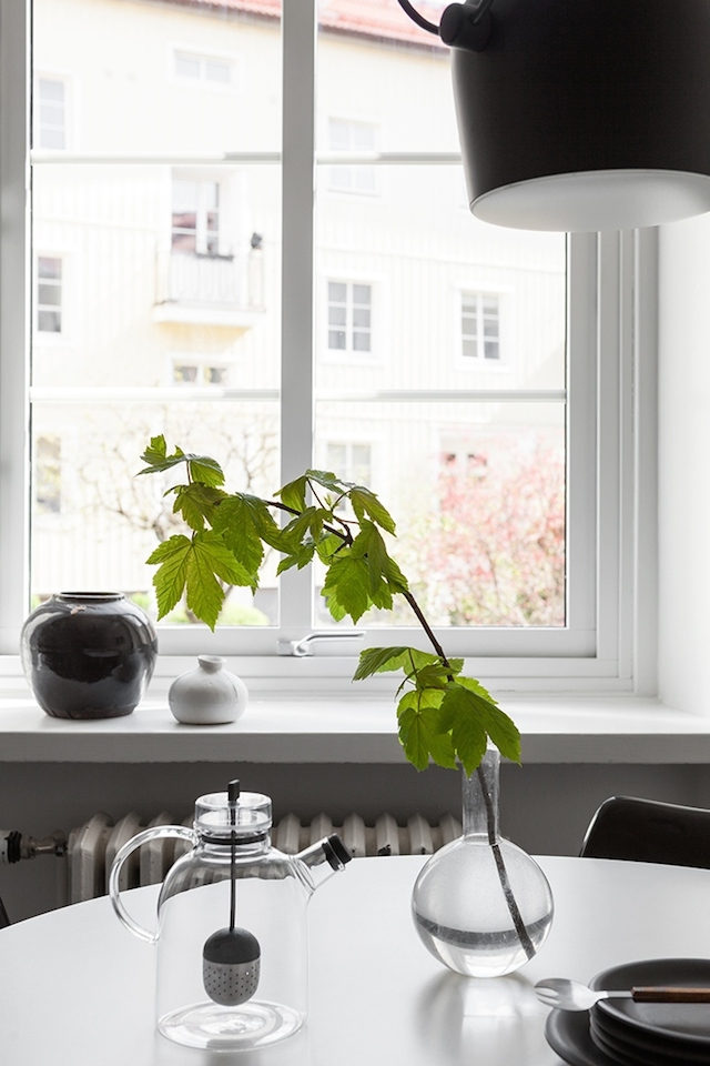 my scandinavian home: The monochrome home of Swedish interior stylist ...