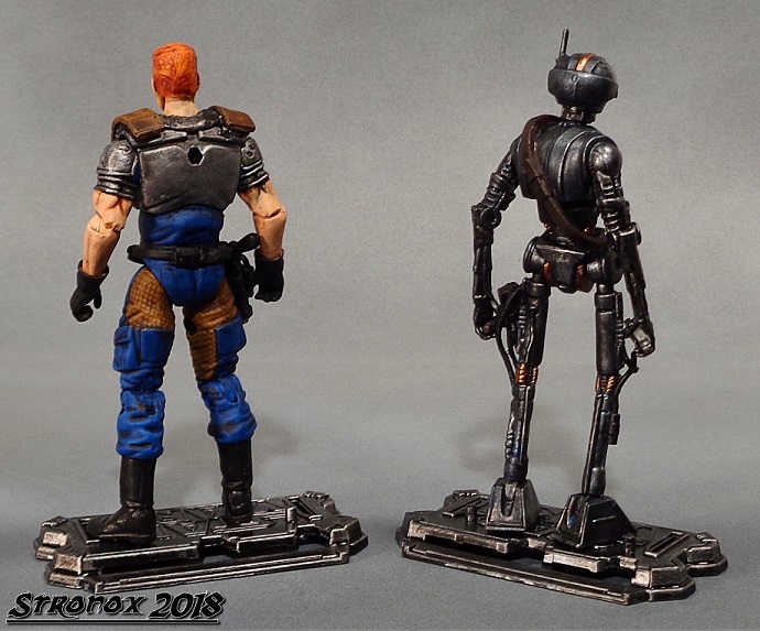 Stronox Custom Figures: Star Wars: Dash Rendar and "Leebo"