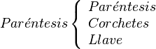 Paréntesis