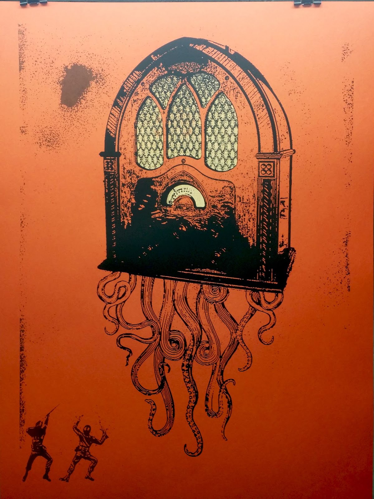 INSIDE THE ROCK POSTER FRAME BLOG: Francisco Ramirez Radio Art Print