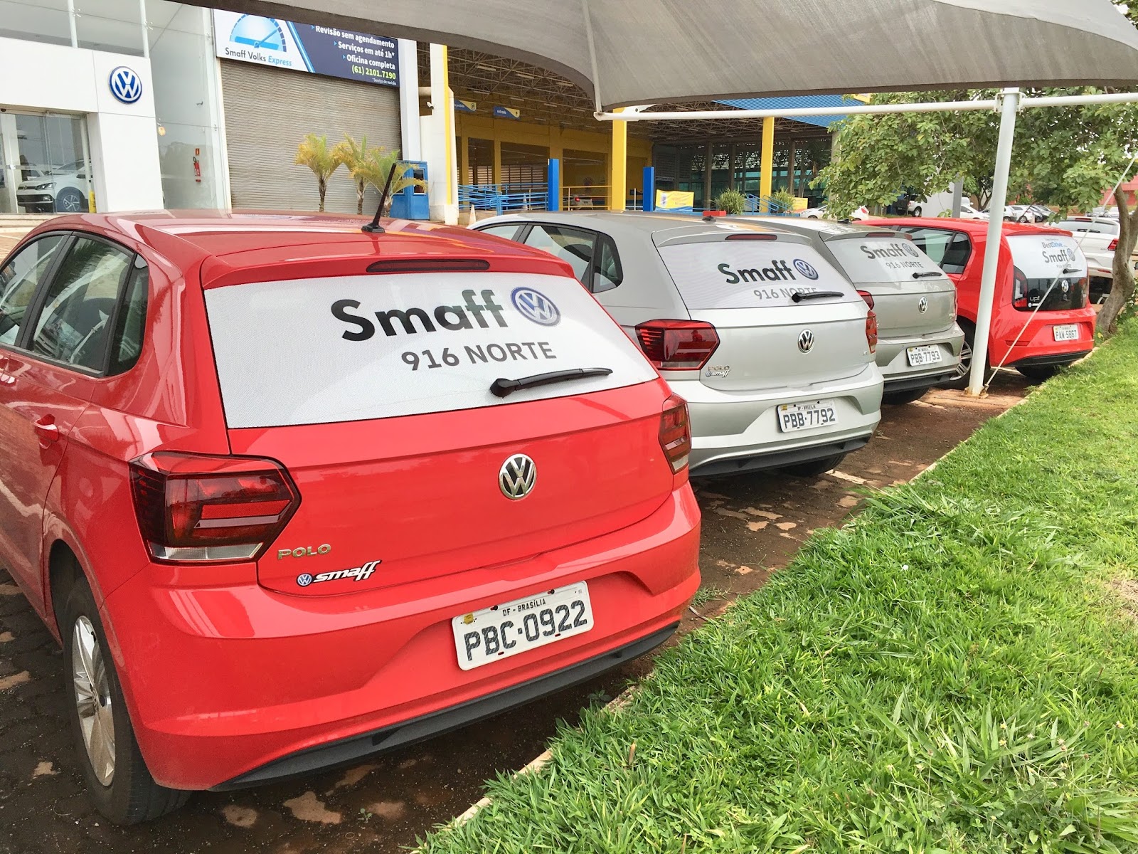 VW Polo 2018 x VW Gol G7 - comparativo de design exterior