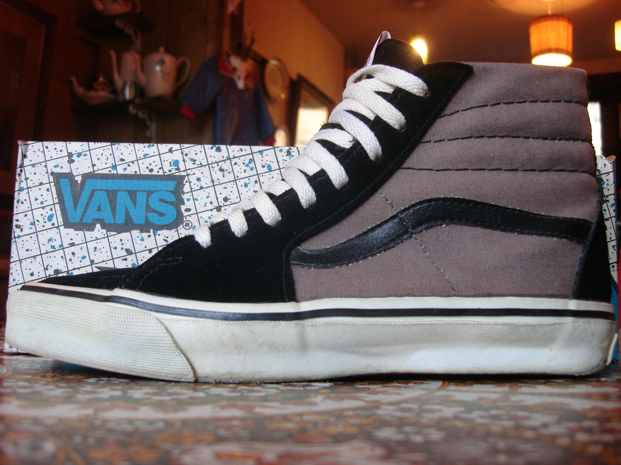 theothersideofthepillow: vintage VANS style #38 sk8-hi MADE IN USA US8 ...