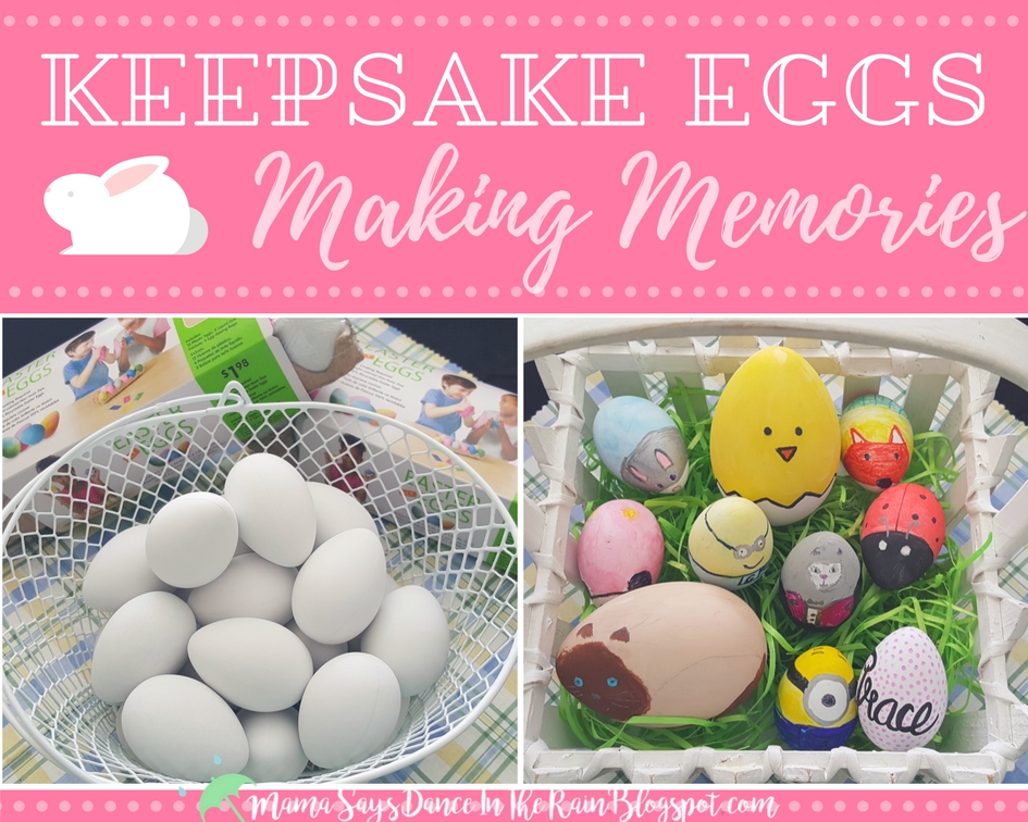 Keepsake Memory Eggs - Mama Says Dance In The Rain