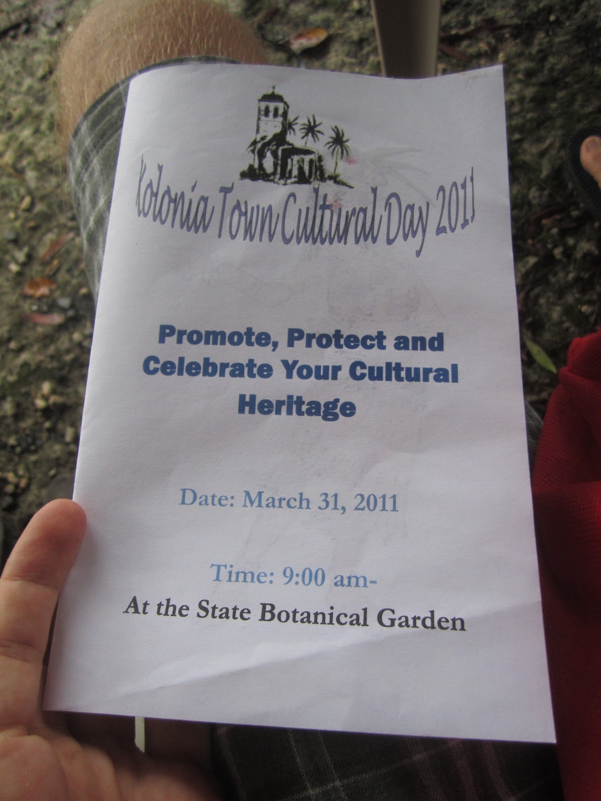 Stories of an SM: Pohnpei Cultural Day/ My Birthday