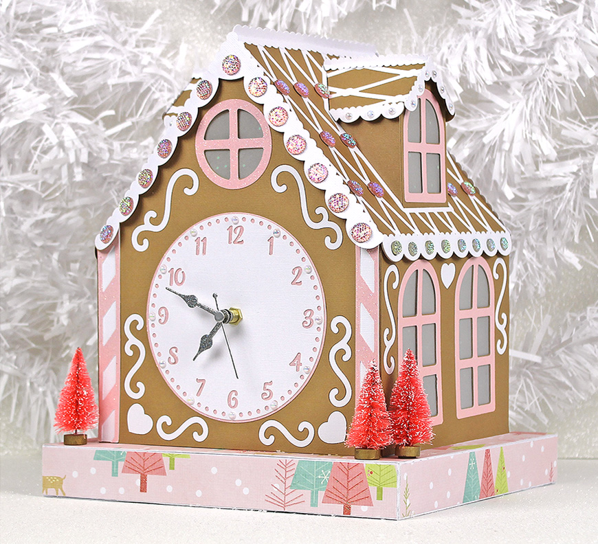Paper Craft Creations: Christmastime Gingerbread House Cards 3D ...
