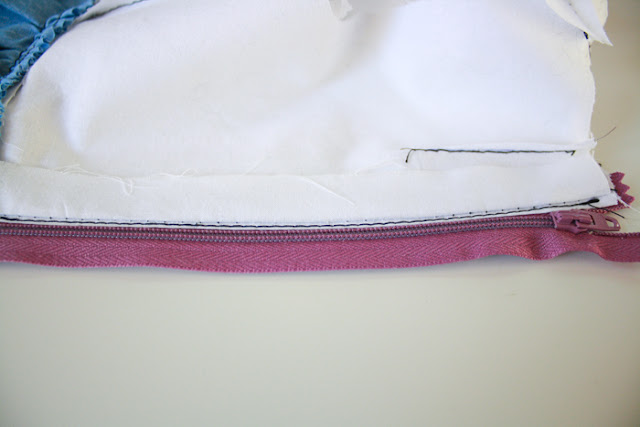 How to Insert a Lapped Zip... | Jennifer Lauren Handmade