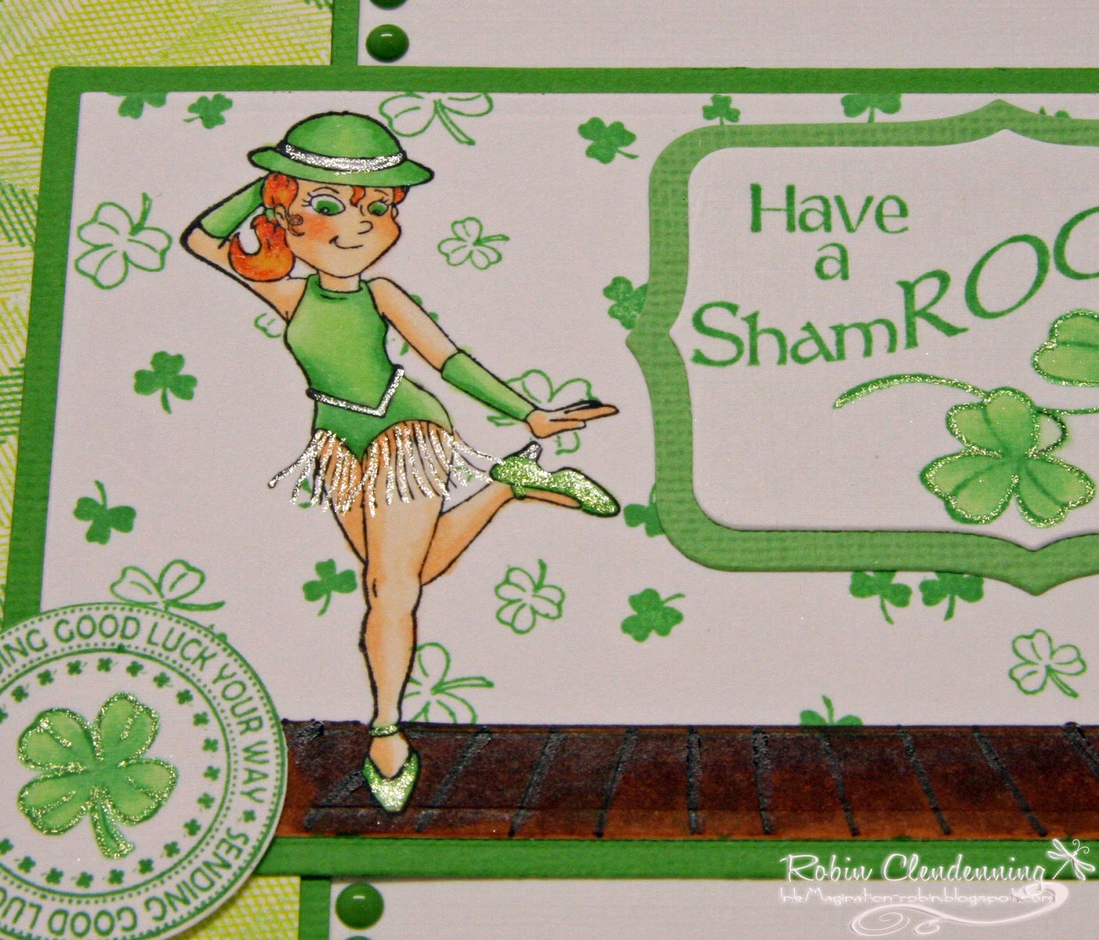 DRS Designs Rubber Stamps: Shamrockin