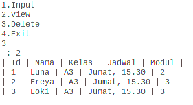 Modul Java LinkedList : Program Jadwal Praktikum - Mikamerah Blog