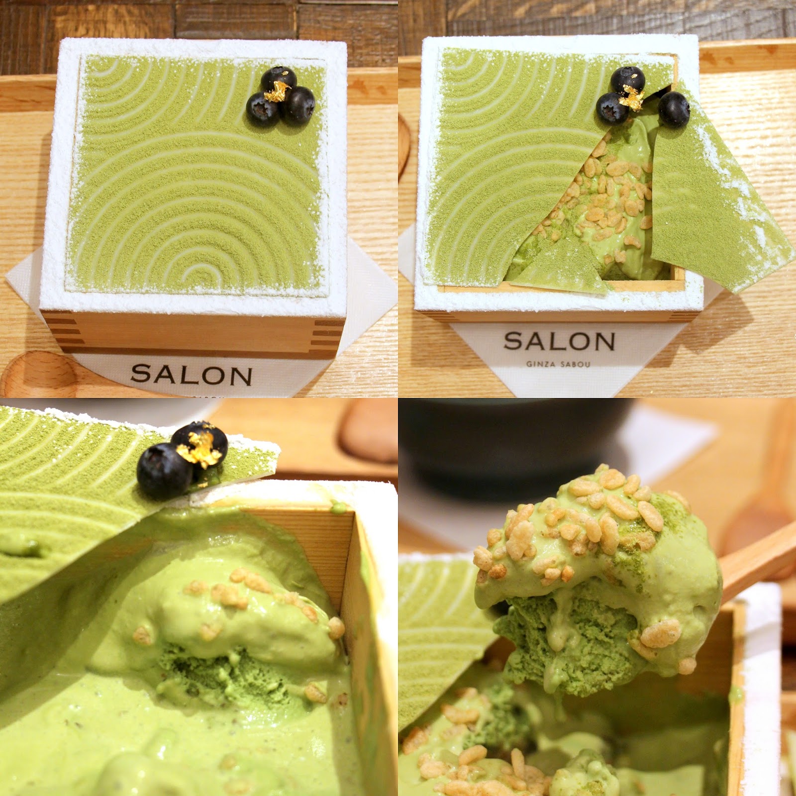 Salon Ginza Sabou : New Generation Matcha Parfait