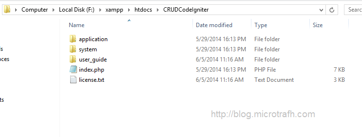 Tutorial CodeIgniter 5 - Membuat CRUD dengan CodeIgniter - Microtrafh Tutorial dan Sharing