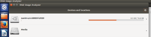 N Recursions: Interpreting the disk usage analyzer of Linux