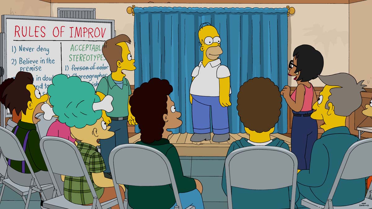 SNEAK PEEK : "The Simpsons: Simprovised"