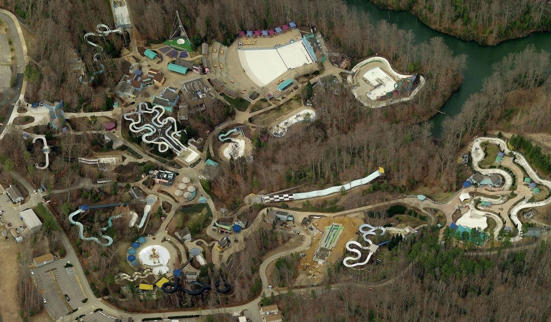 NewsPlusNotes: Aerial Antics: Busch Gardens Williamsburg