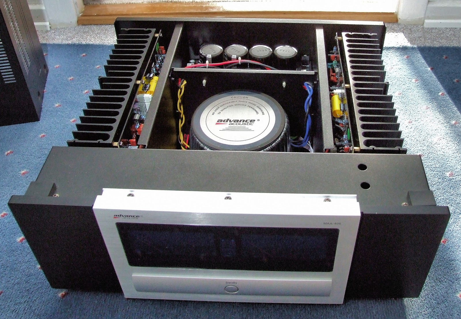 Audio Tanker , Divide et impera: ADVANCE ACOUSTIC MAA-406 Stereo Power ...