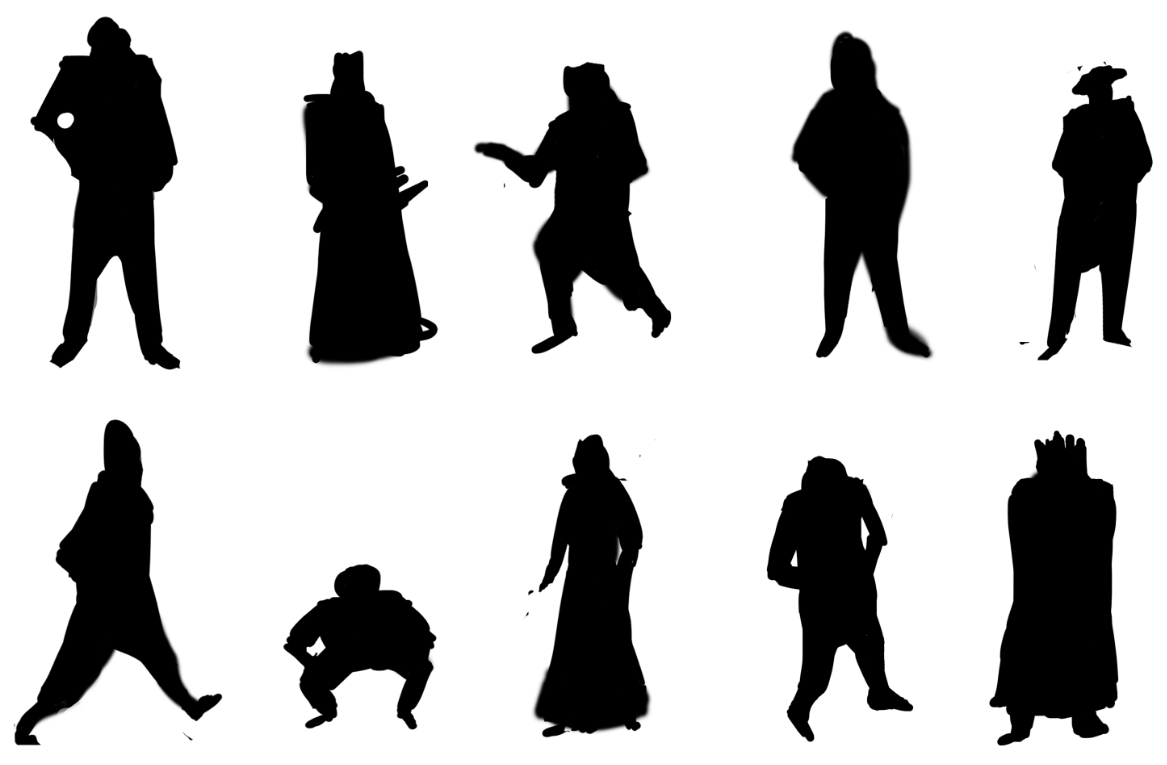 Games Design: More Silhouettes