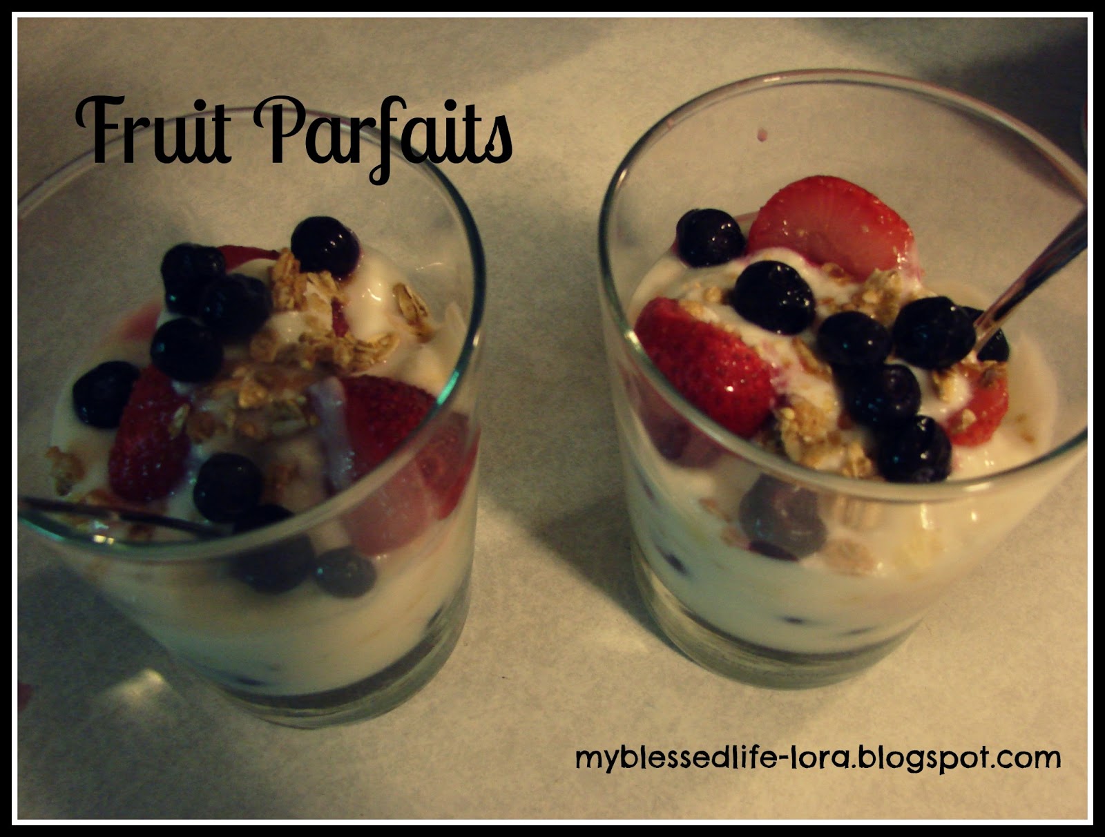 Tasty Tuesday {fruit parfaits}