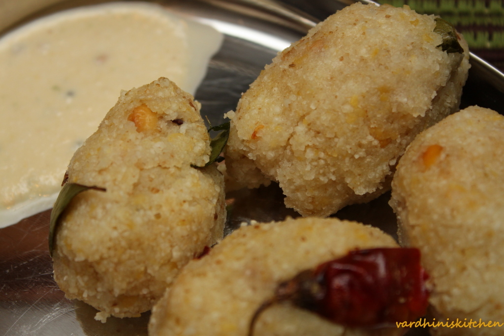 Cooks Joy Pidi Kozhukattai Steamed Rice Dumplings