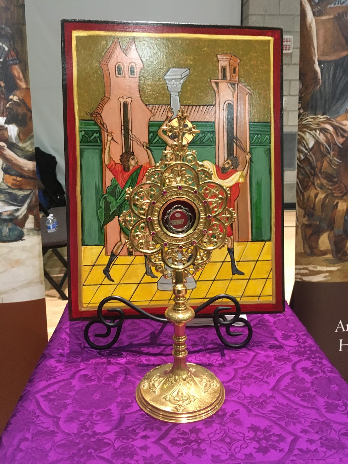 Tim in English: Catholic "Relics of the Passion" program, Riverton ...