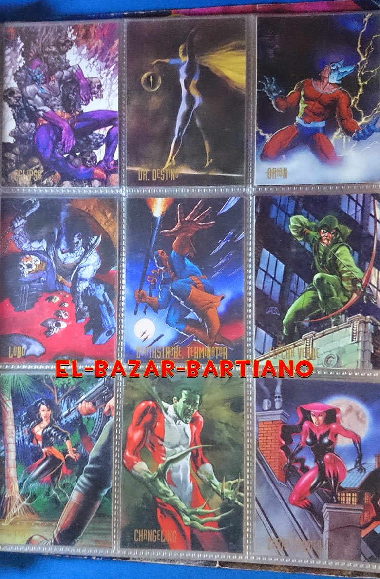 el-bazar-bartiano: PEPSI CARDS DC COMICS