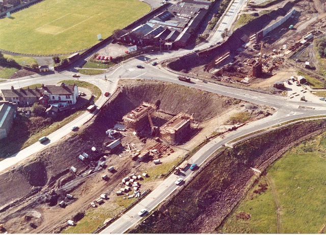 Haslingden Old and New...: Haslingden By-pass - Building of and much ...