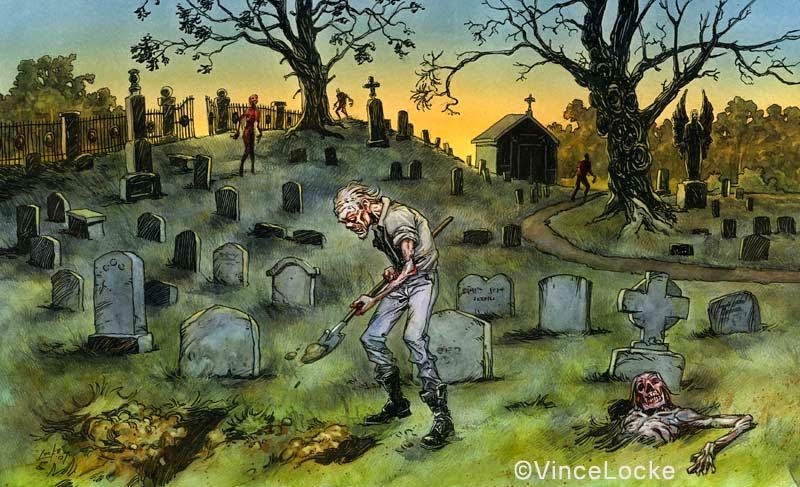 Vince Locke - Ilustrator Komik Di Balik Artwork-Artwork Cover Album ...