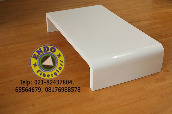Meja fiberglass elegan dan sangat cocok untuk interior rumah | Meja ...