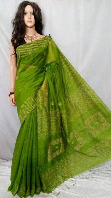 Silk cotton sarees with box design sarees