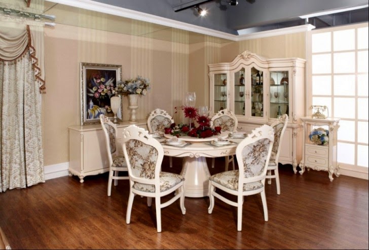 Area Rug Tips by Heritage Home Rugs: Round Vs Rectangle Dining Table