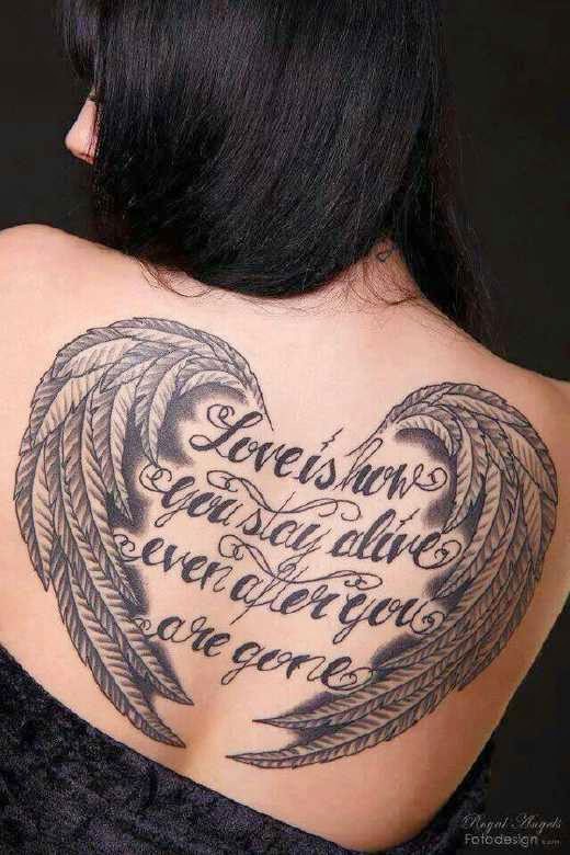 Los mejores tatuajes de alas