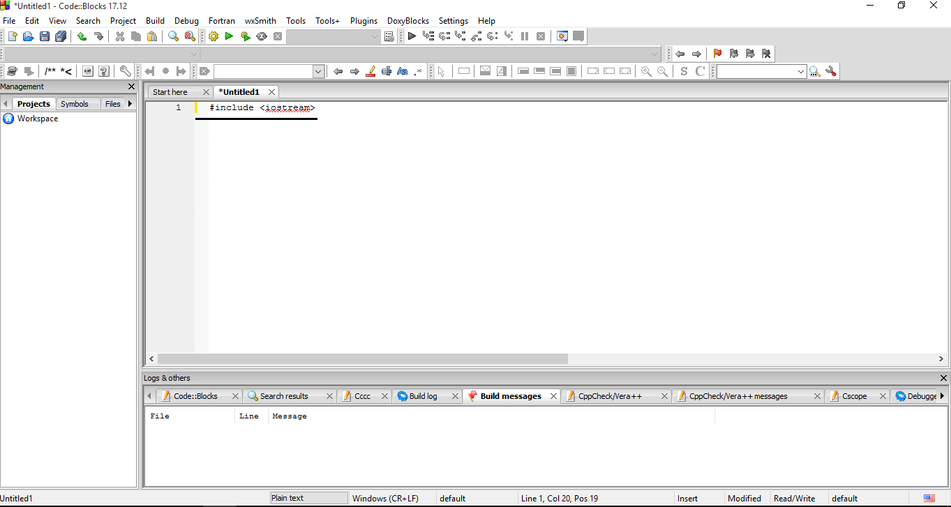 Belajar Coding C/C++ Dasar Di Code Blocks