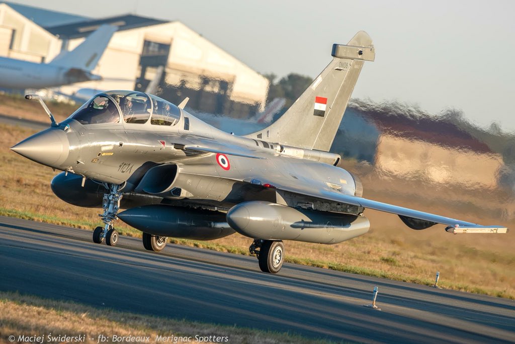 Asian Defence News: Egyptian Air Force Rafale Fighter Jets at Bordeaux ...